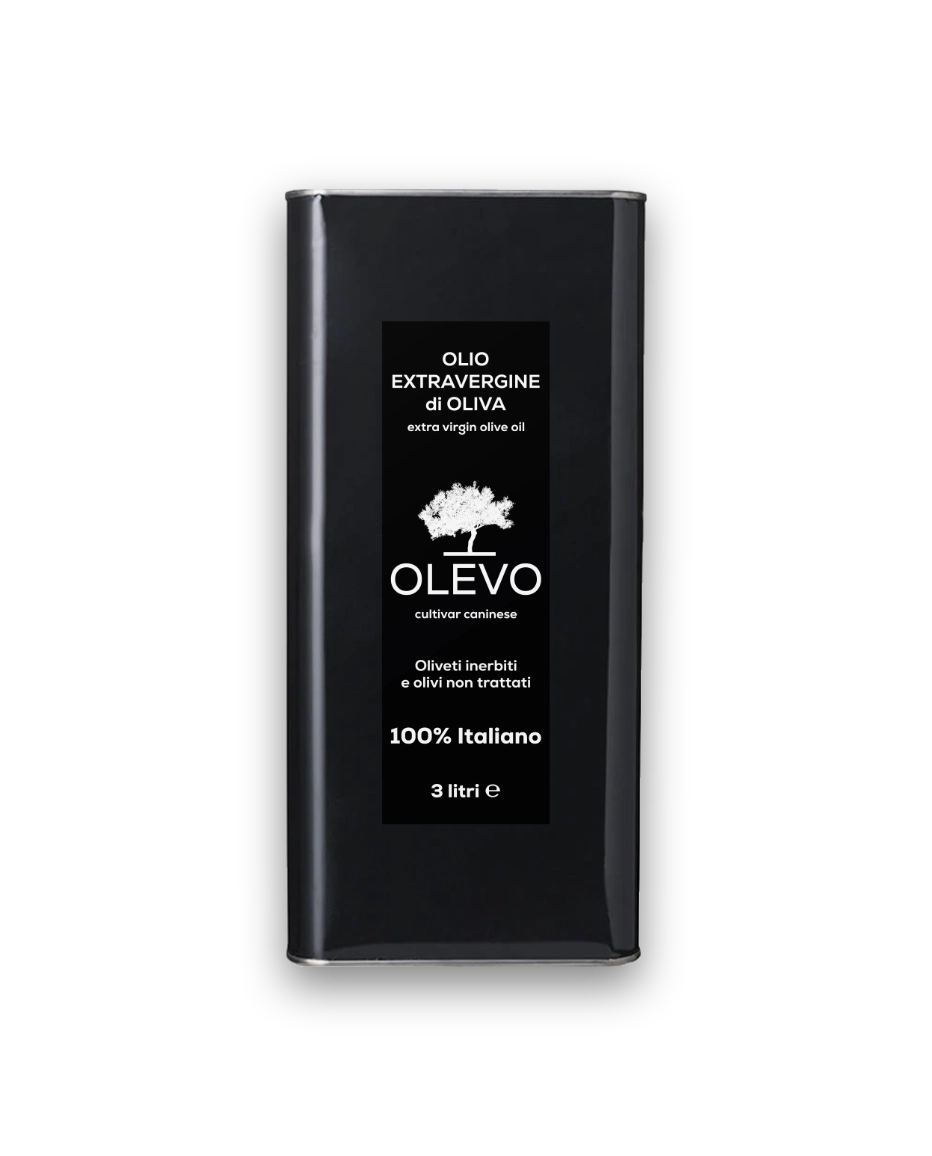 Olevo 3 lt cold pressed biological olive oil - Olevo Italia